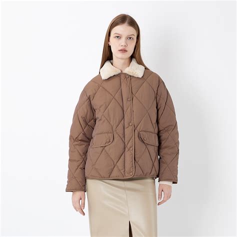 퍼카라 퀼팅 패딩 점퍼 Vfmiy2150 이랜드몰