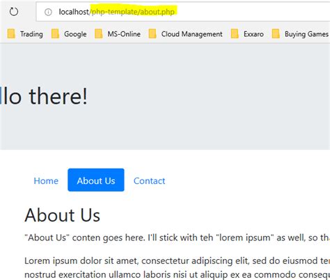 active class it s not working · issue 1 · stevesohcot basic sample php template example · github
