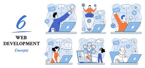 웹 개발 코딩 및 프로그래밍 창조 디지털 소프트웨어 모바일 데스크톱 플랫폼 Html에 대한 스톡 벡터 아트 및 기타 이미지