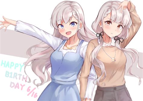 Hisakawa Hayate And Hisakawa Nagi Idolmaster And More Drawn By Noa G Danbooru