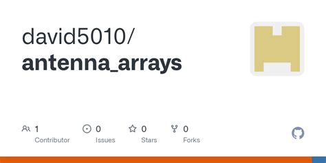 Github David5010antennaarrays