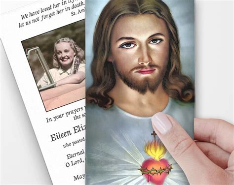 Sacred Heart Of Jesus Prayer Card Prayer To The Holy Sacred Heart