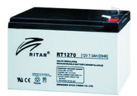 RT1270LF2 12V 7Ah Sla Ritar, Batteries Rechargeable | Wagner Online ...