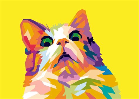 Scared Cat Meme Poster Picture Metal Print Paint By Muifatin