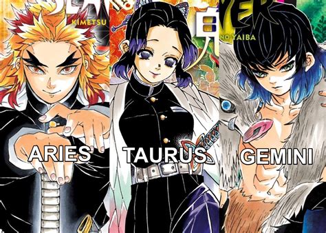 Zodiac Signs Of Demon Slayer Characters 60 Photos