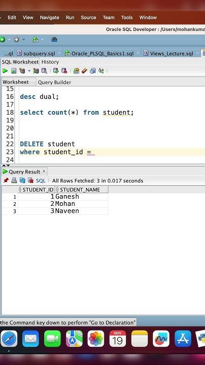 How To Delete Records From A Table Oracle Coding Databasemanagement Youtube