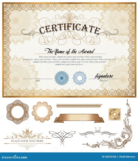 Coupon Certificate Templates