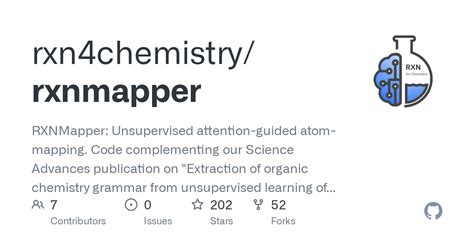 Github Rxn4chemistryrxnmapper Rxnmapper Unsupervised Attention