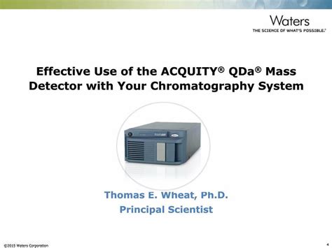 Effective Use Of The Acquity Qda Mass Detector With Your Chromatography System Waters Videos