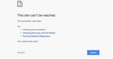 10 cách sửa lỗi err connection reset trên chrome