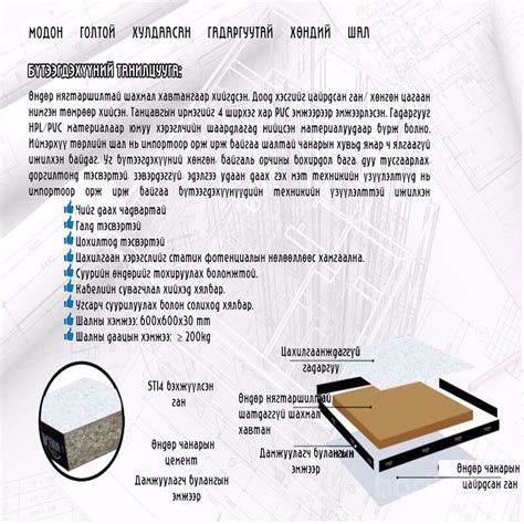 Модон голтой хулдаасан гадаргуутай хөндий шал