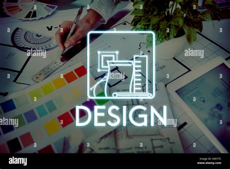 Design Creative Ideas Model Sketch Draft Concept Stock Photo Alamy