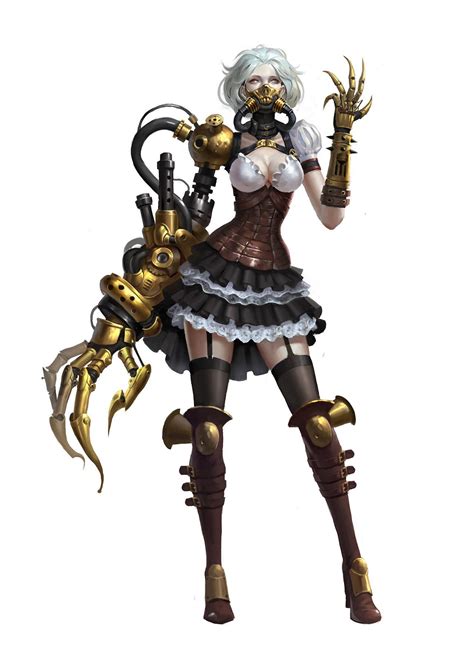 Anime Steampunk Girl