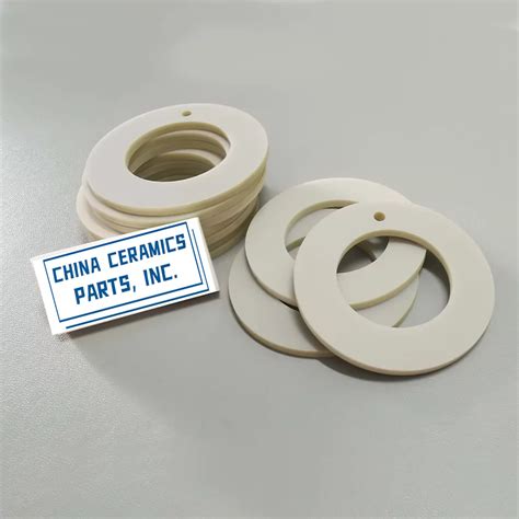 Aluminum Nitride Ceramic Washers China Ceramics Parts