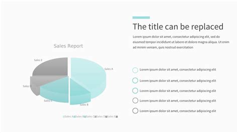 Pie Chart With The Sales Report Displayed Google Slides Theme And Powerpoint Template Slidesdocs