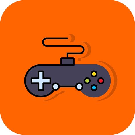 Controllers Filled Orange Background Icon 43067003 Vector Art At Vecteezy