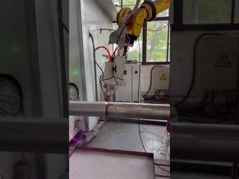 Steven Shi On Linkedin Laser Cladding Machine Is Handling A Shaft