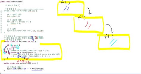 Java 프로그래밍 기초 연습 문제 재귀 호출