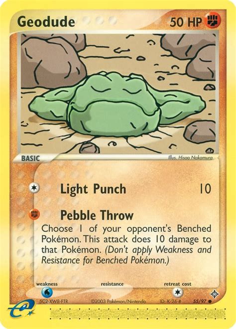 Geodude 5597 Dr Card Dynasty