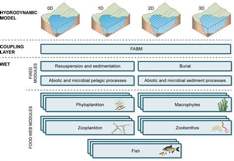 Functional Structure Of A Wet Setup The Ecological Model Wet Is