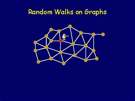 random walks random walks on graphs random walks