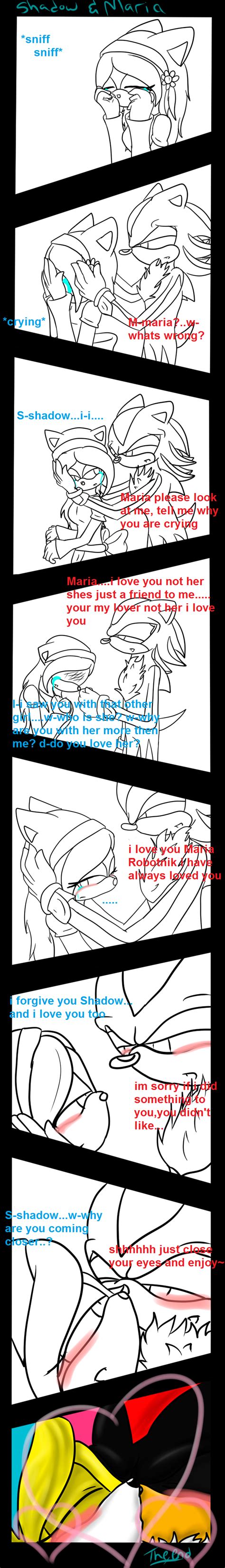 Shadow And Maria Comic By Lupie1324 On Deviantart