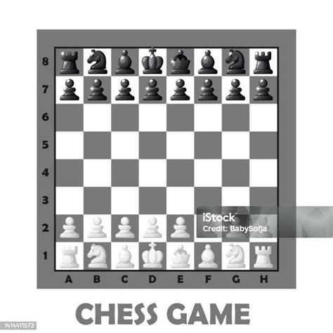 Échiquier Et Jeux Déchecs Pour Linterface Utilisateur Du Jeu 2d