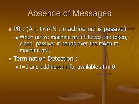 Ppt Termination Detection Algorithm For Distributed Computations