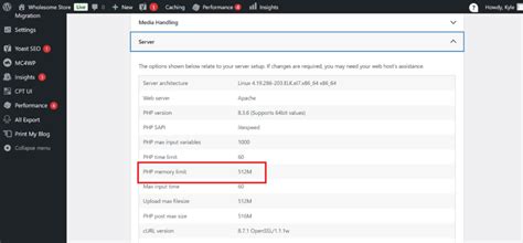how to increase wordpress memory limit and fix php errors