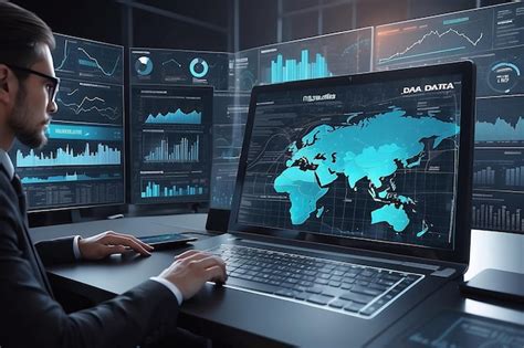 Premium Photo Big Data Technology For Business Finance Analytic