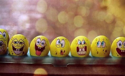 Spongebob Easter Eggs Idee Pasquali Uova Di Pasqua Idee Creative