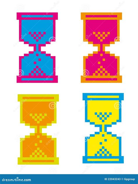 Hourglass Cursor Stock Vector Illustration Of Busy Graphic 22043243