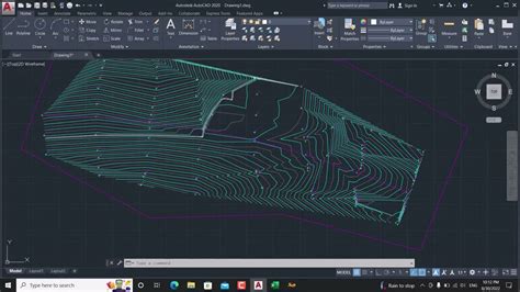How To Draw X Section And P Section In Autocad By Sw Dtm Youtube