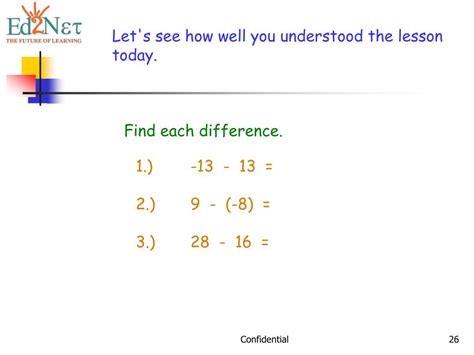 PPT Subtracting Positive And Negative Integers PowerPoint Presentation ID 5899001