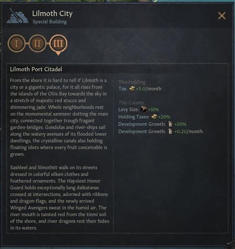 Found Out That The Lilmoth New City Unique Building Lacked Stage Descriptions So I Modded Them