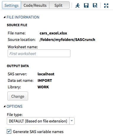 How To Import Excel Spreadsheet Into SAS SASCrunch Com