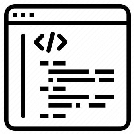 Coding Programming Development Web Source Icon Download On Iconfinder