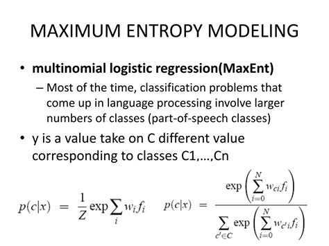 PPT MAXIMUM ENTROPY MARKOV MODEL PowerPoint Presentation Free Download ID