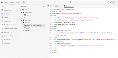 work with the common content styles in adobe robohelp