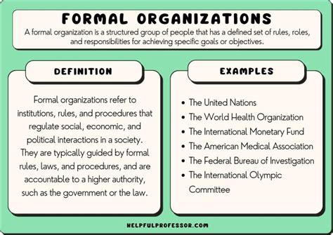 Formal Organizations Examples And Definition Sociology 2025