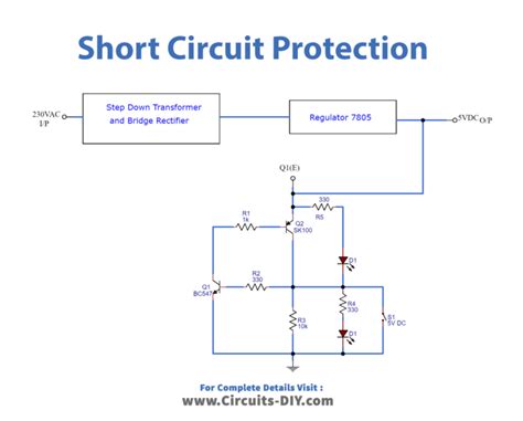 Short Circuit Protection Electronic Circuit