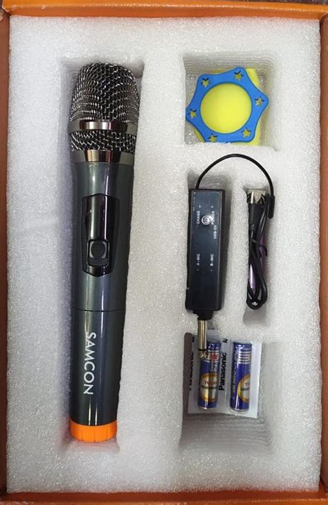 Samconwireless Single Mic Dynamic Microphone Karaoke Handheld Mic