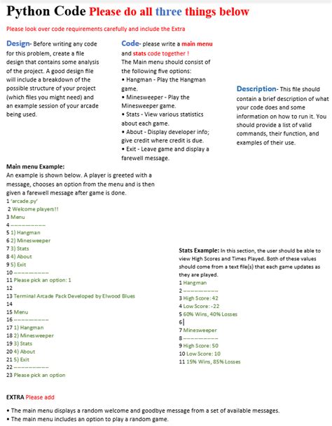 Solved Python Code Please Do All Three Things Below Please