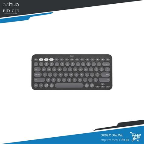 PChub Logitech Pebble Keys K S Wireless Keyboard Tonal Graphite BT Multi Device Pn