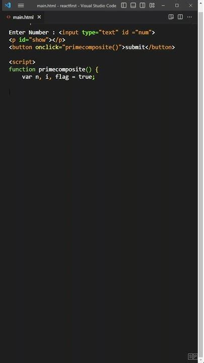 Javascript Program To Check Prime Number Prime Number Javascript Javascript