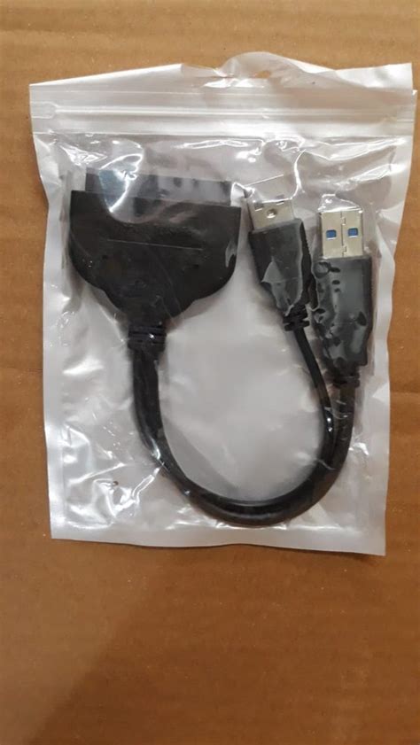 Black Usb Sata Cable At Best Price In Ahmedabad Id 24150458097