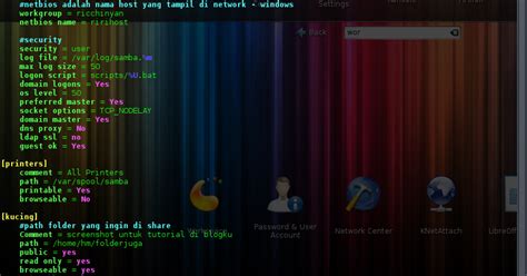 Tutorial Belajar Komputer Tutorial Sharing File Dengan Samba Server Di Linux Dan Windows