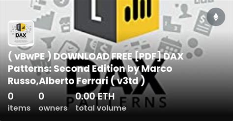Vbwpe Download Free Pdf Dax Patterns Second Edition By Marco