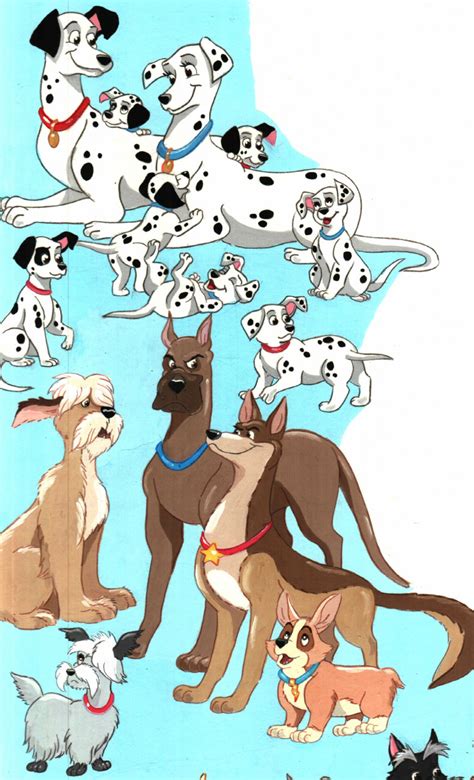 101 Dalmatian Characters