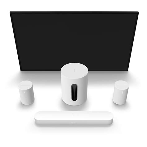 Sonos Era 100 Next Gen Home Bookshelf Speaker White Hughes